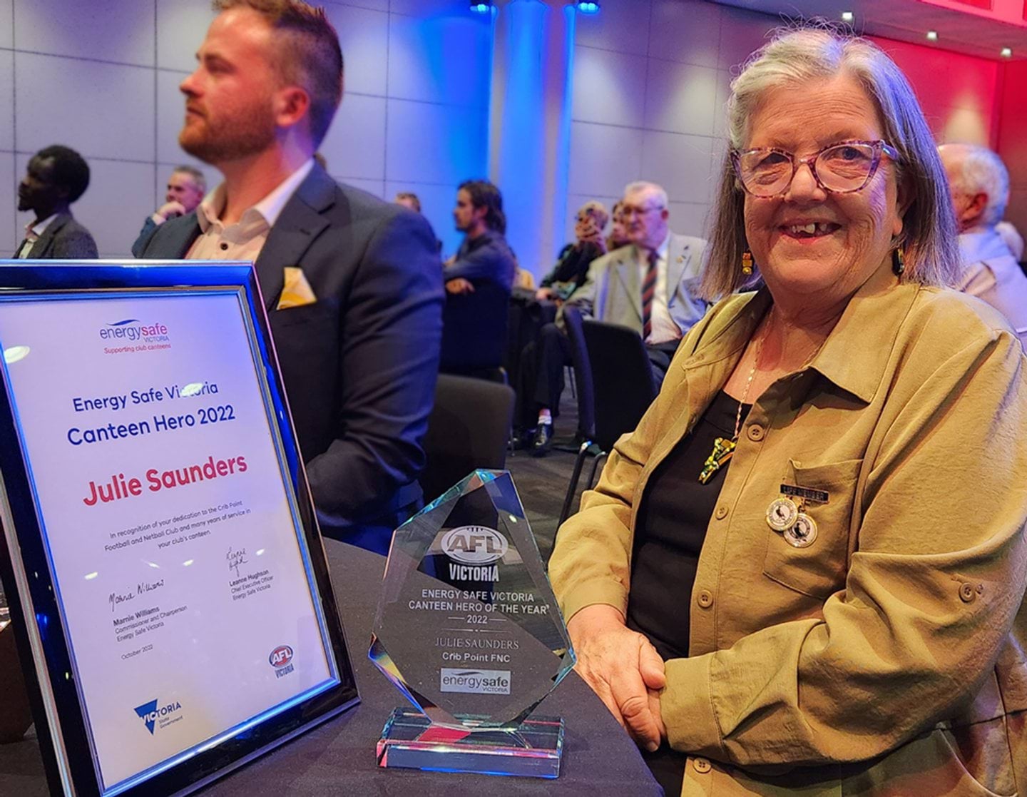 Energy Safe Victoria announces 2022 Canteen Hero | Energy Safe Victoria