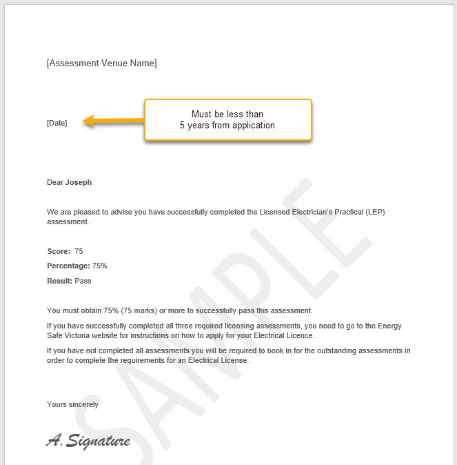 Electrician's licence (A Grade) | Energy Safe Victoria