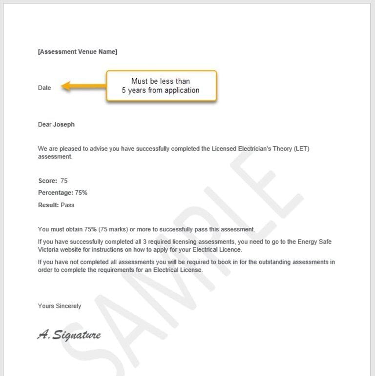 Electrician's licence (A Grade) | Energy Safe Victoria