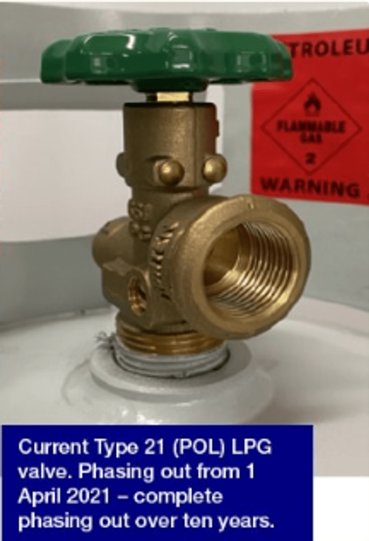 LCC27 LPG Adaptors | Energy Safe Victoria
